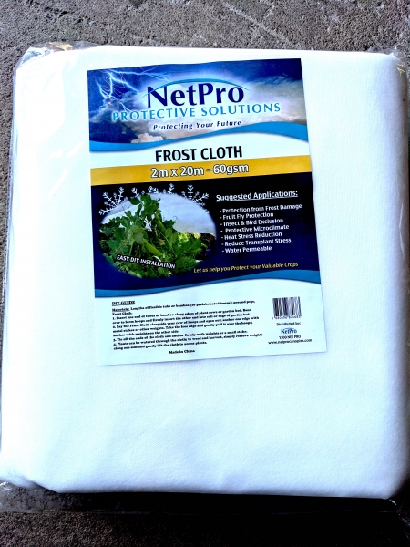 Buy NetPro Frost Cloth 2m x 20m - 60gsm - Horticultural Fleece